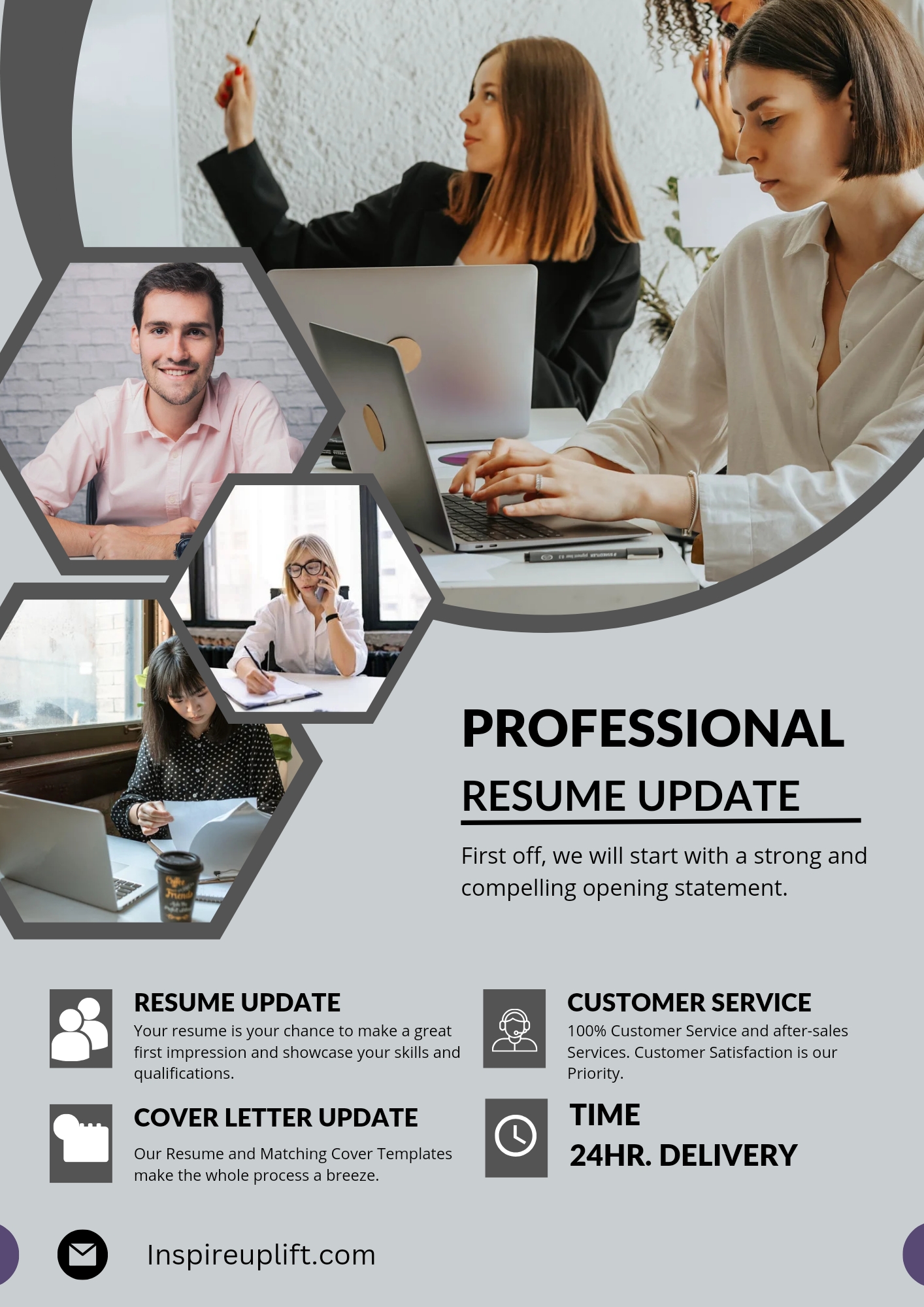 I will do a thorough resume revamp for any job role, profess | Inspire ...