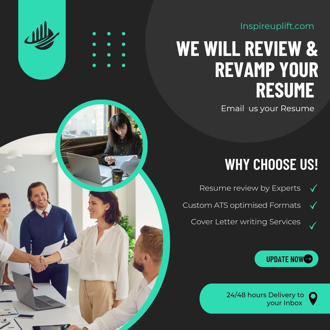 Your Resume needs a modern facelift and total revamp, boost - Inspire ...