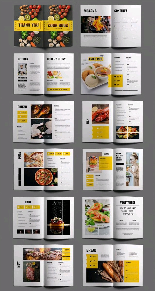 Create a fast selling cook book with ease, Modern Cookbook t | Inspire ...
