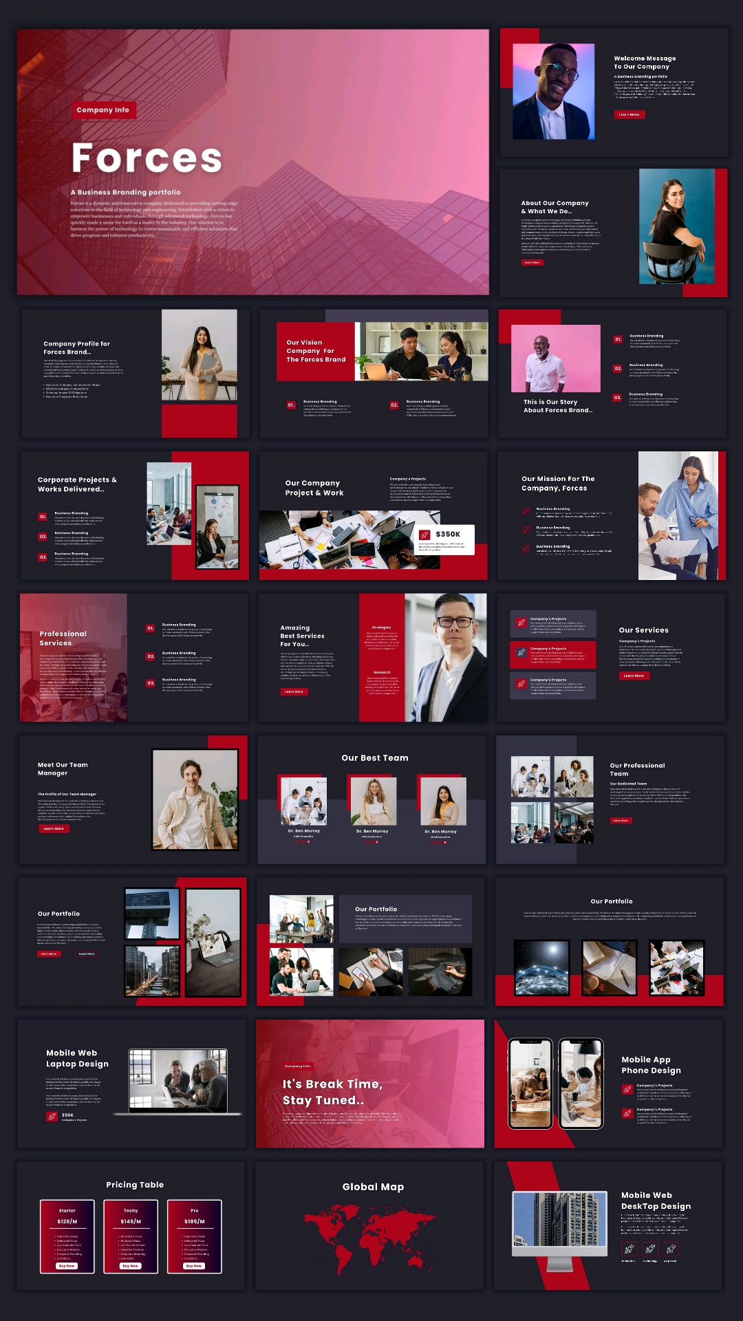 Instant download Executive Brochure Template, Business Broch | Inspire ...