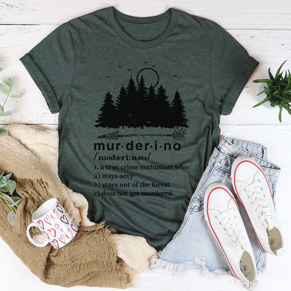 Murderino Noun Tee | Inspire Uplift