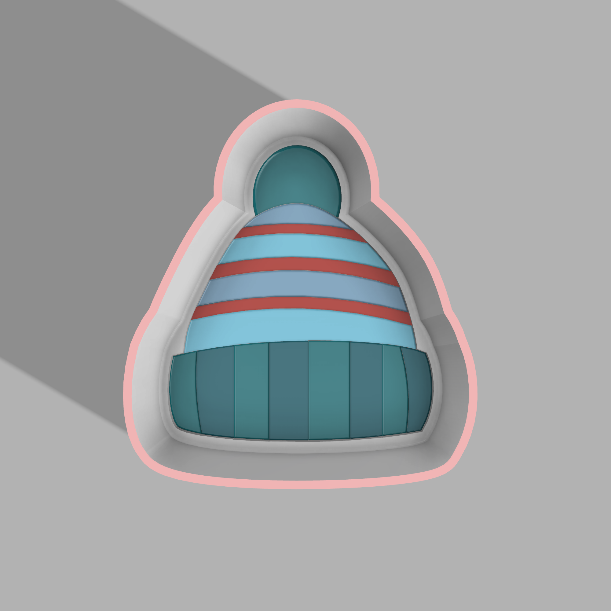 KNITTED HAT BATH BOMB MOLD STL FILE for 3D Printing | Inspire Uplift