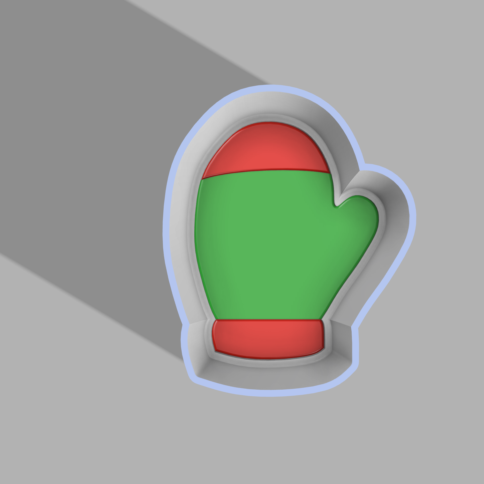 MITTEN 02 BATH BOMB MOLD STL FILE for 3D Printing | Inspire Uplift