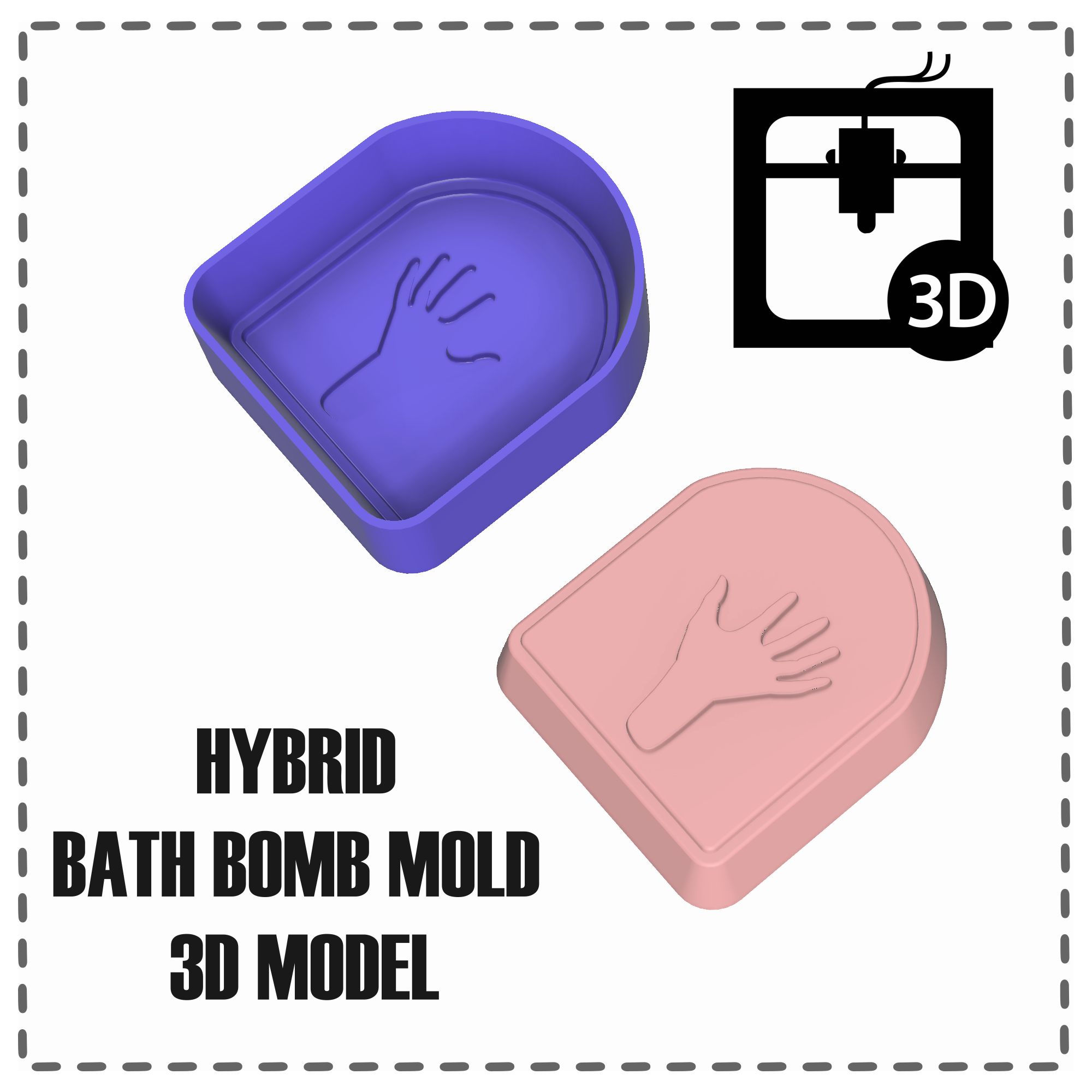 ZOMBIE HAND BATH BOMB MOLD | Inspire Uplift