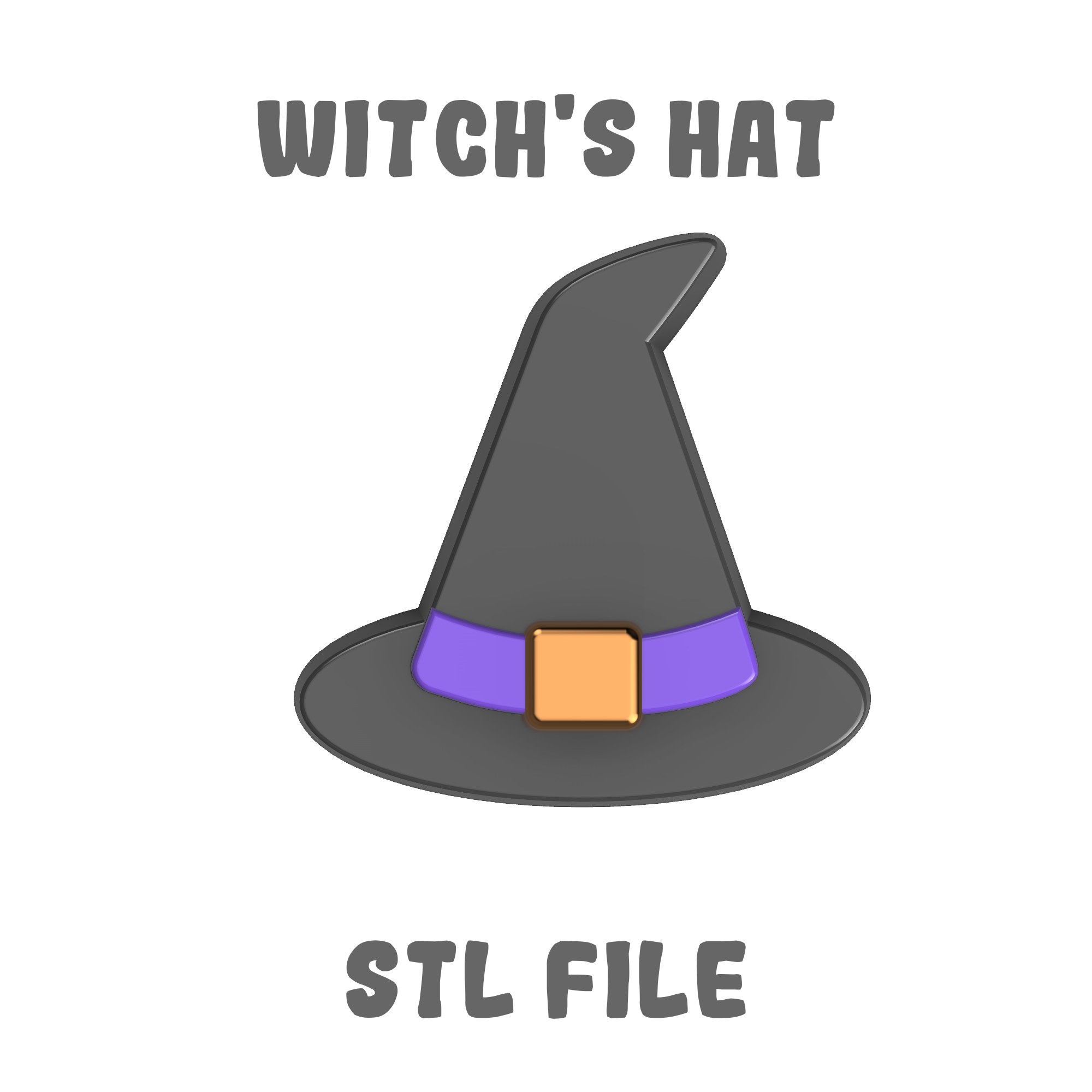 Witch's hat STL file | Inspire Uplift