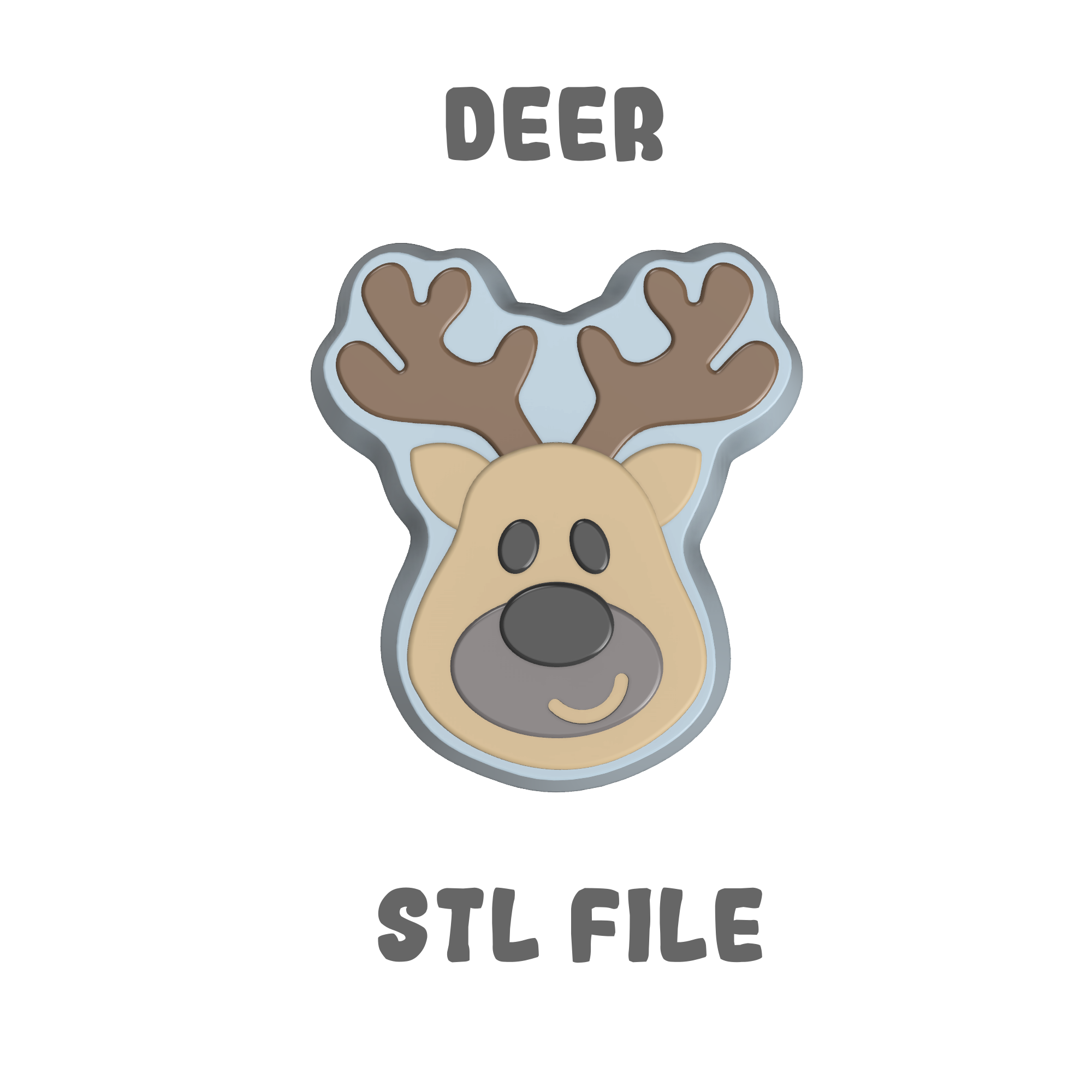Deer STL FILE | Inspire Uplift