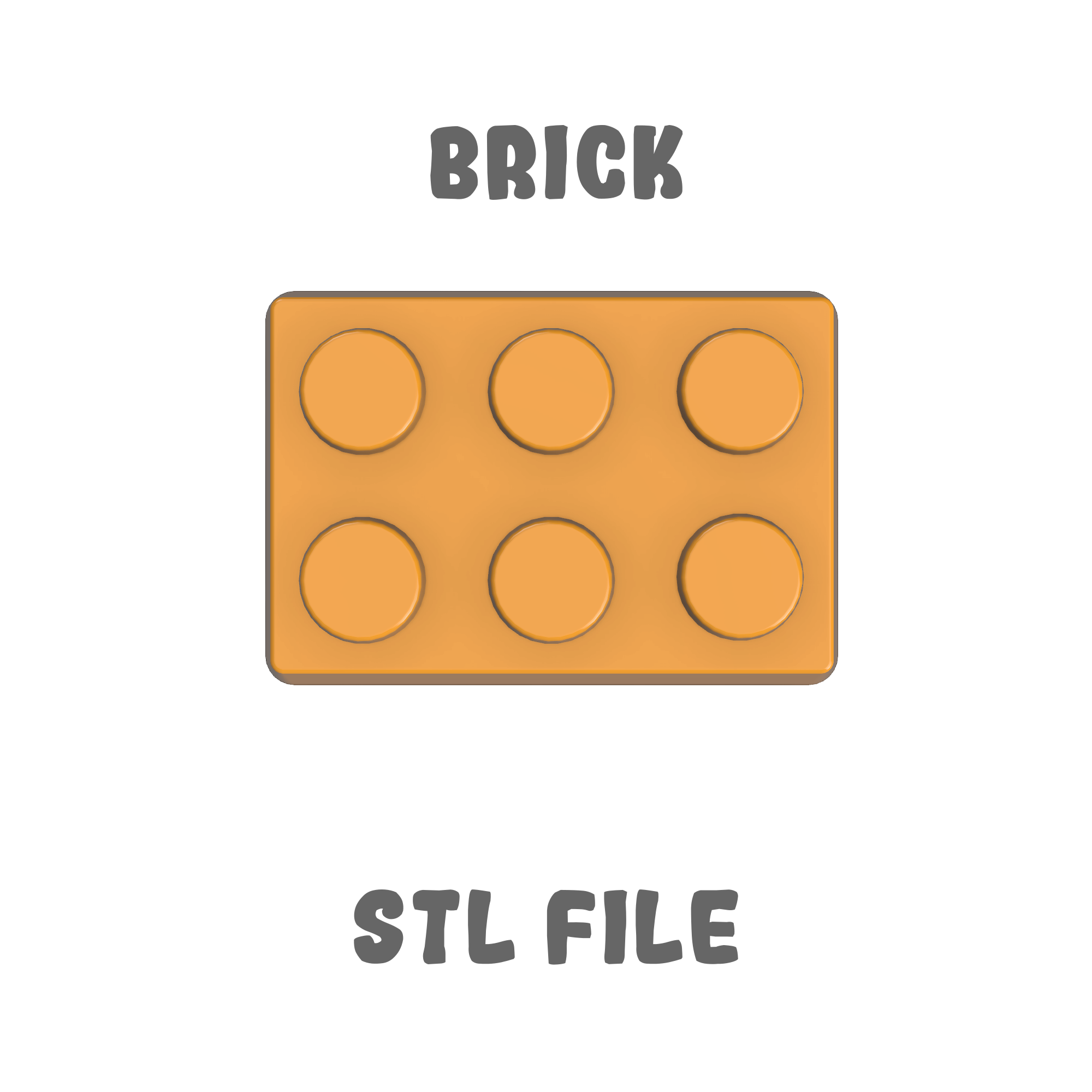 Building brick STL file | Inspire Uplift