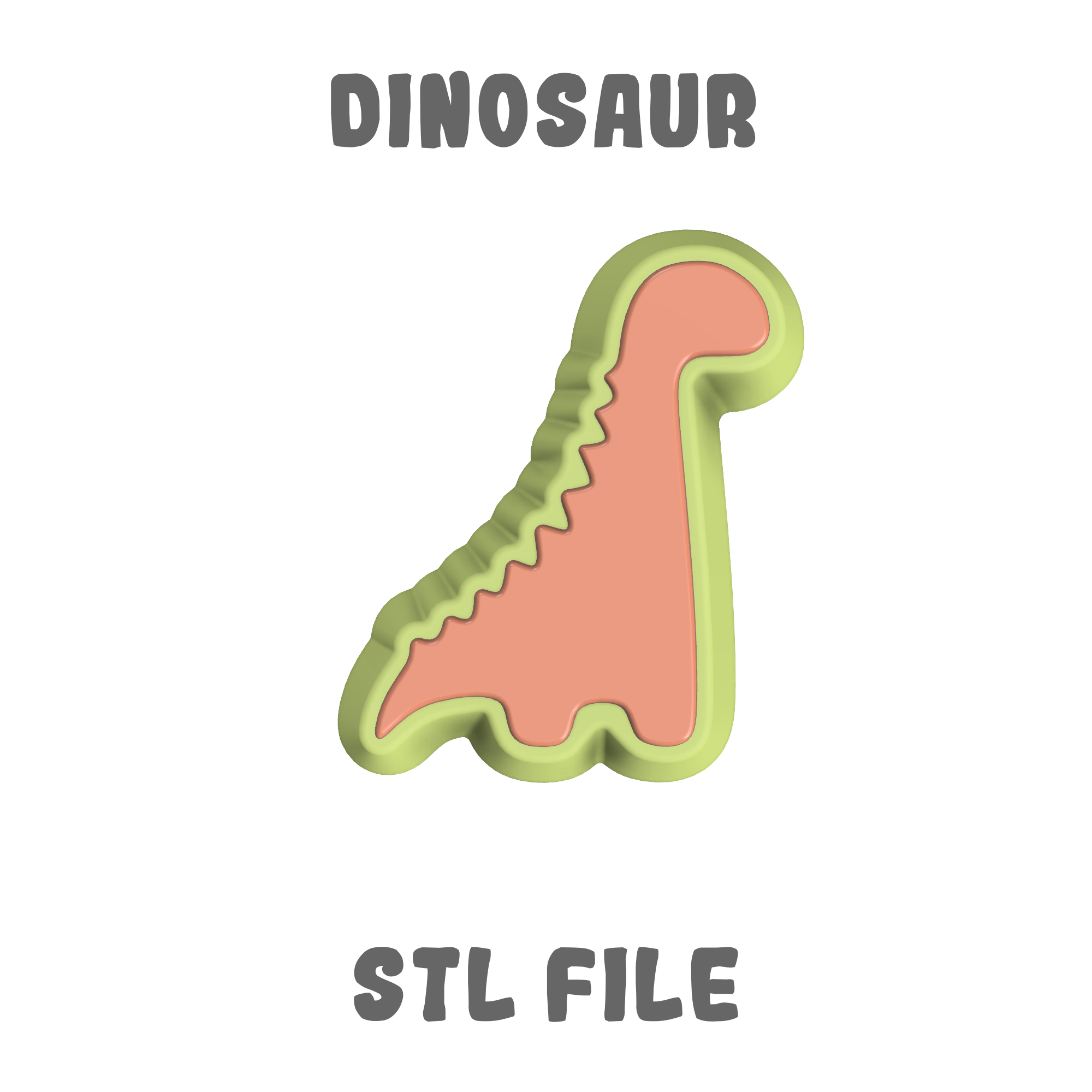 Dinosaur STL file | Inspire Uplift