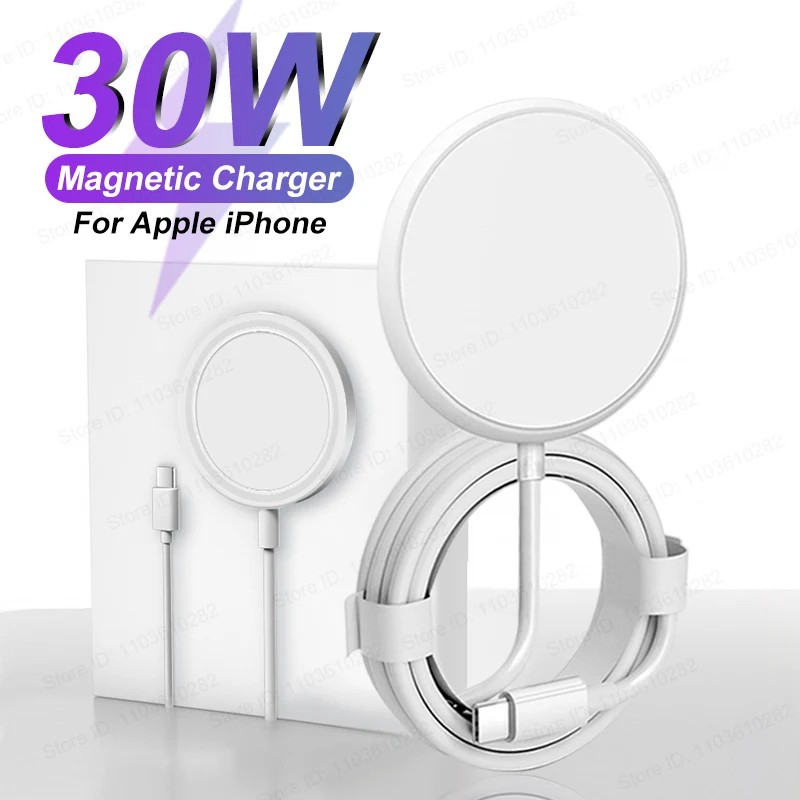 30W For Apple Magsafe Original 15 Pro Max Charging For iPhon | Inspire ...
