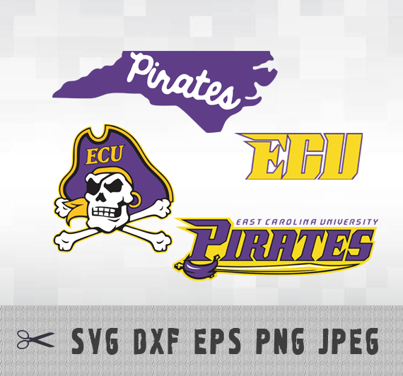 ECU Pirates SVG ECU Pirates PNG ECU Pirates Digital ECU Pira | Inspire ...