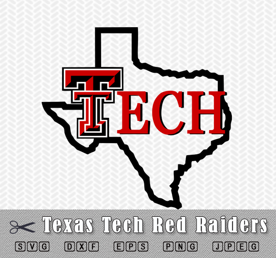 Texas Tech Red Raiders SVG Texas Tech Red Raiders PNG Texas | Inspire ...
