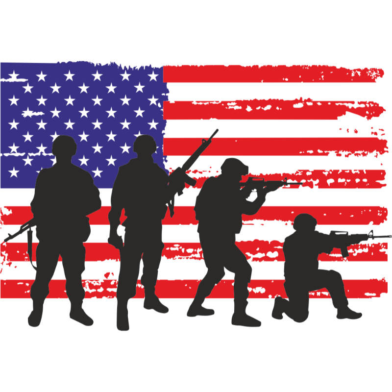 United States Army Rangers Svg, 4th of July Svg, Happy 4th o | Inspire ...
