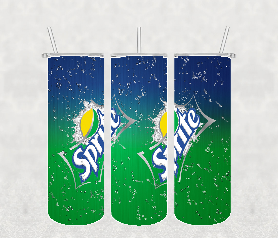 Sprite Tumbler Wrap PNG, Soda Drink Brand Tumbler Png, Tumbl | Inspire ...