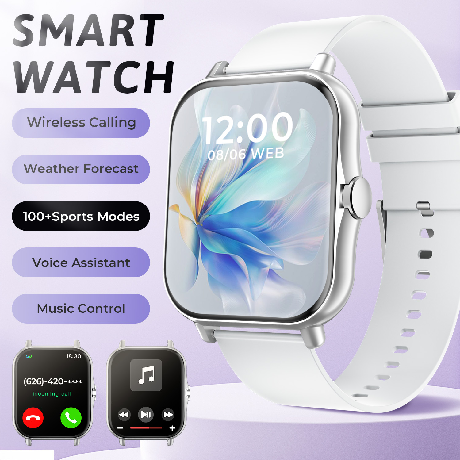 New Smartwatch with BT Call, Health & Sleep Monitor | Inspire Uplift