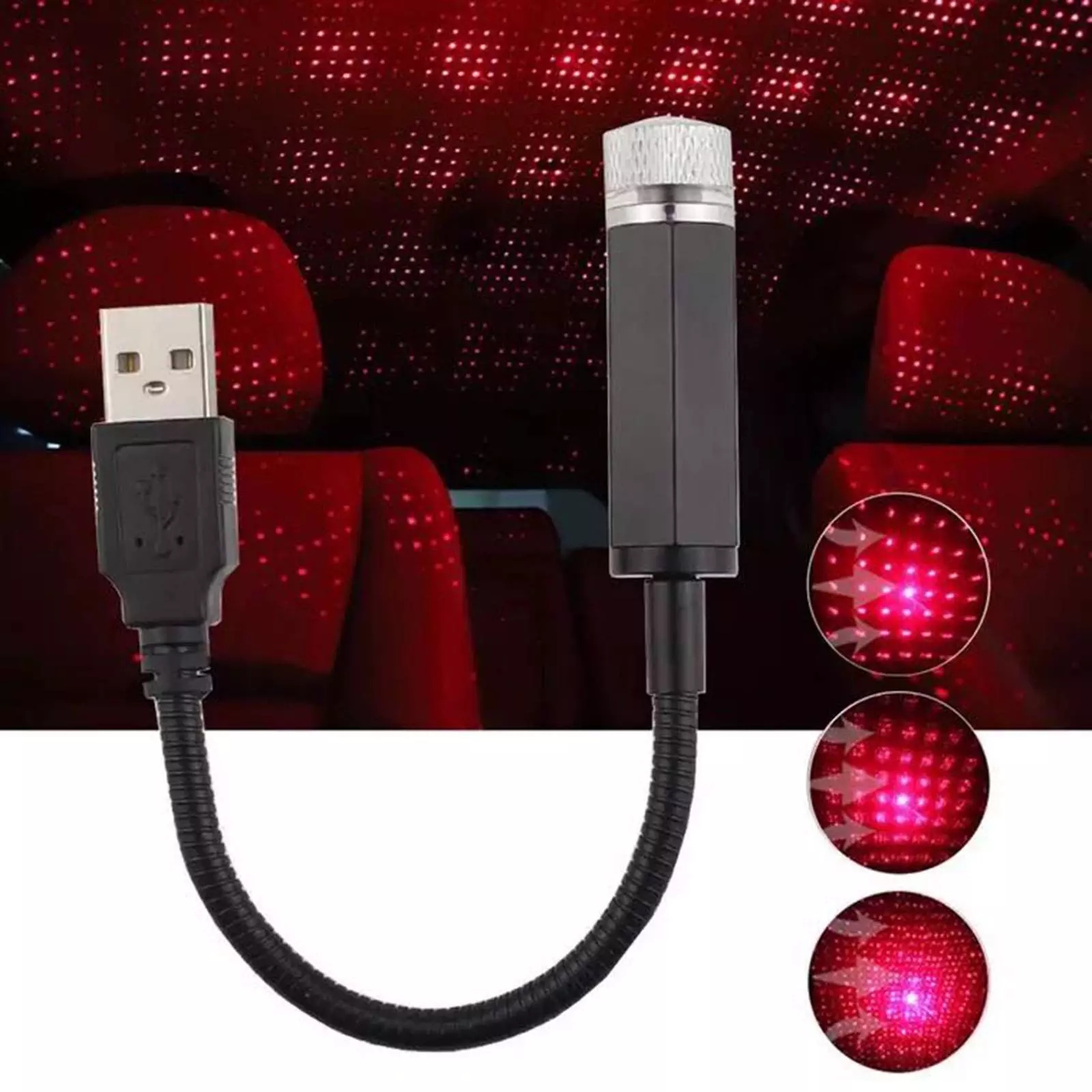 Romantic LED Starry Sky Night Light USB Powered Projector | Inspire Uplift
