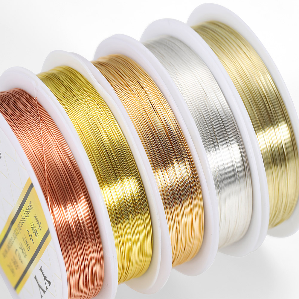 Gold Copper Wire Beading Cord for Jewelry Making | Inspire Uplift