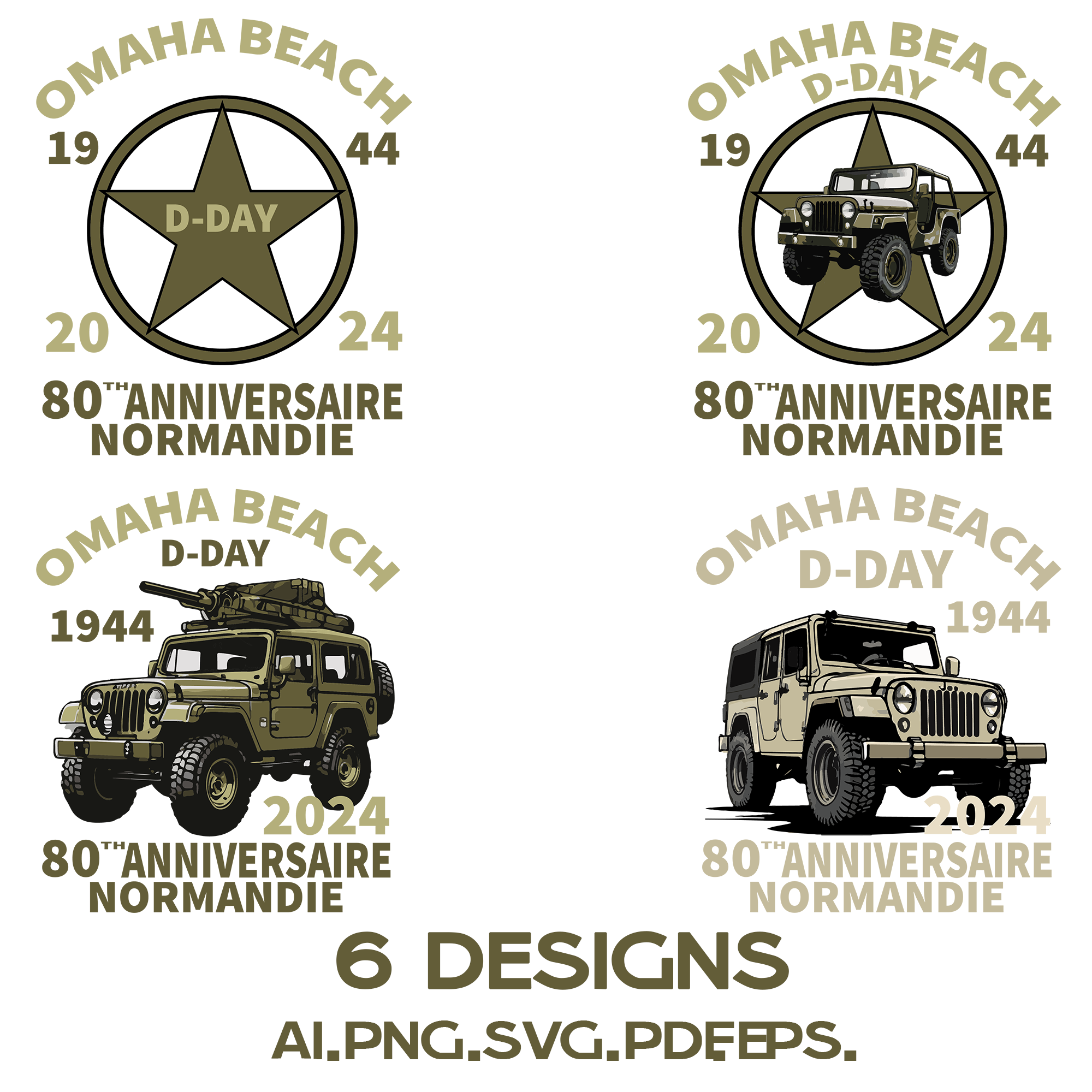 D-DAY OMAHA BEACH 1944-2024 80TH ANNIVERSAIRE NORMANDY DIGIT | Inspire ...