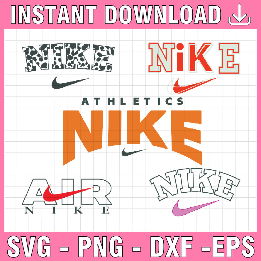 Nike Logos Svg Bundle, Trending Svg, Nike Svg, Nike Logo Svg | Inspire ...