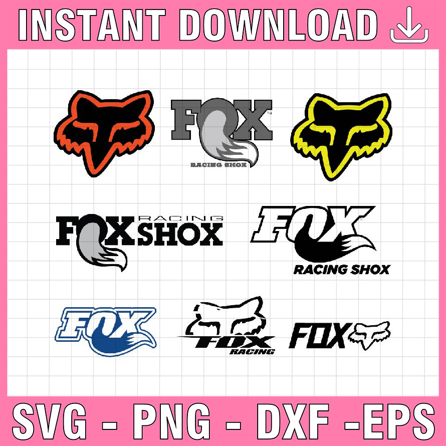Fox Racing Logo Svg, Motocross Svg, Mountain Bike Bundle Svg | Inspire ...