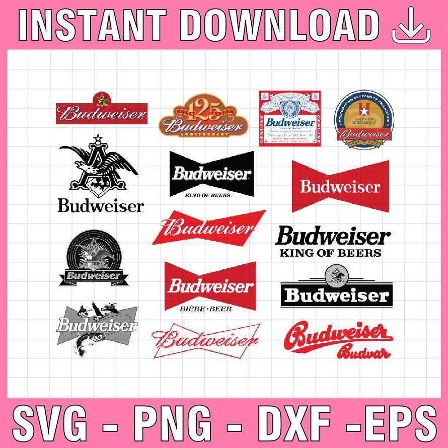 Budweiser vector svg, eps, dxf, png high res, jpg, pdf, webp | Inspire ...