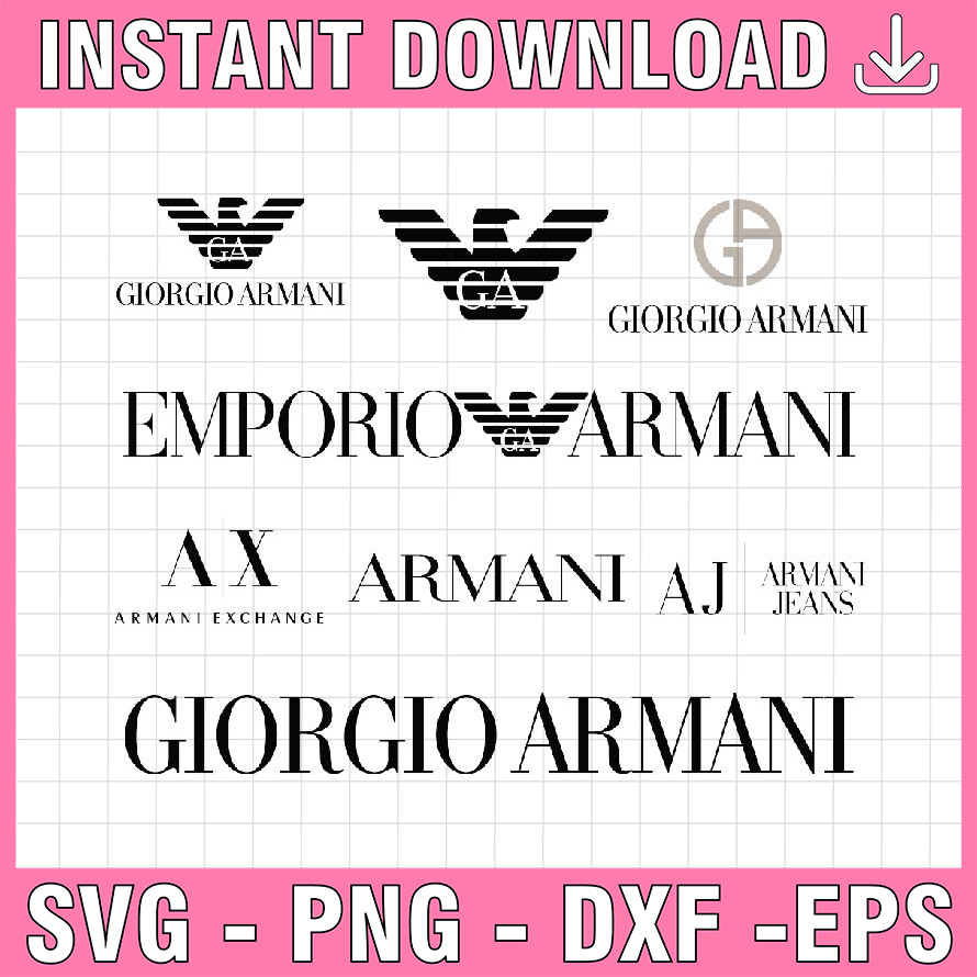 Armani Logo SVG, giorgio armani PNG, Armani Exchange Logo SV | Inspire ...