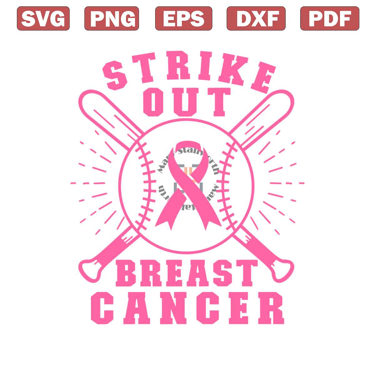 Strike Out Breast Cancer Svg,cancer awareness,breast cancer, | Inspire ...