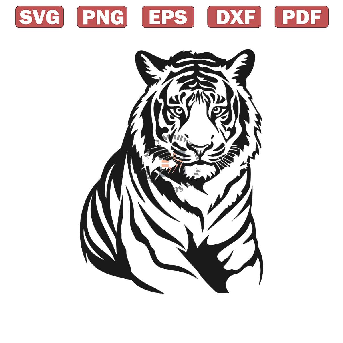 Tiger SVG file | cut file for cricut | printable png| SVG dx | Inspire ...