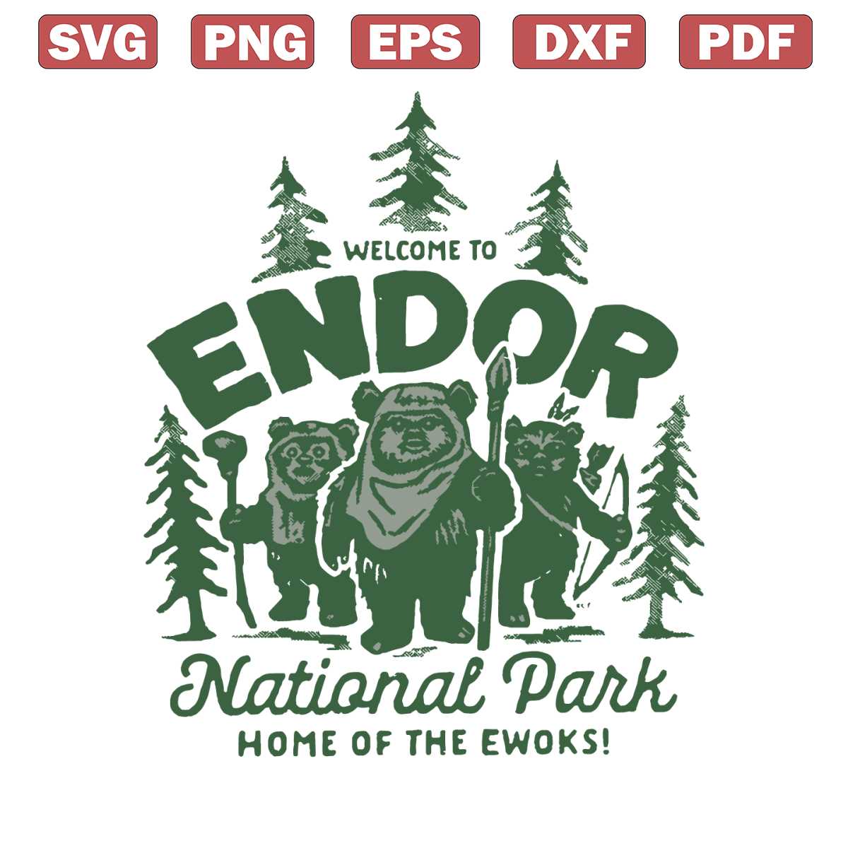 ewoks svg - Inspire Uplift