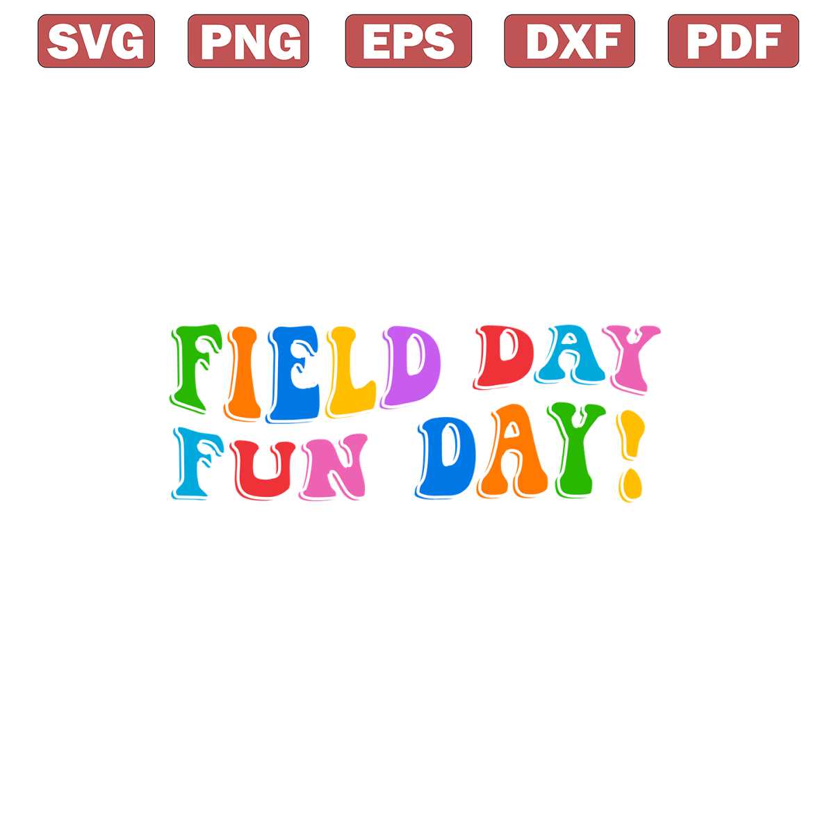 Retro Field Day Fun Day 2024 PNG | Inspire Uplift