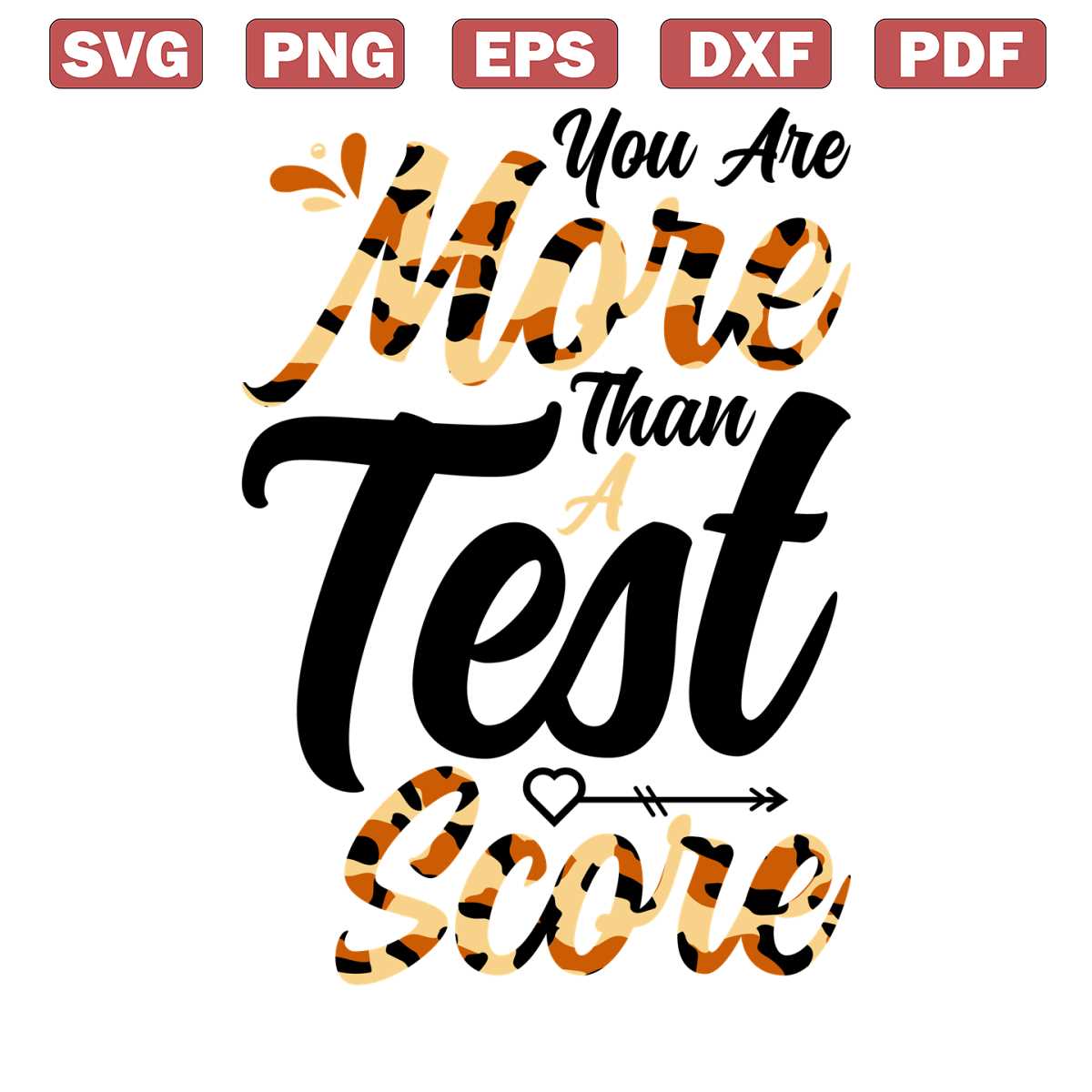 You Are More Than A Test Score PNG | Inspire Uplift