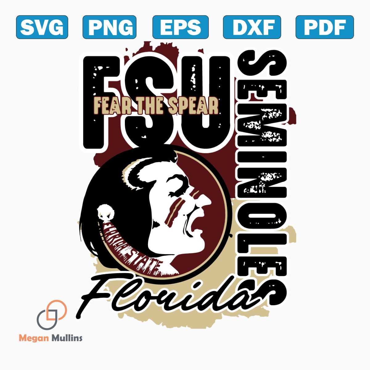 fsu spear svg - Inspire Uplift