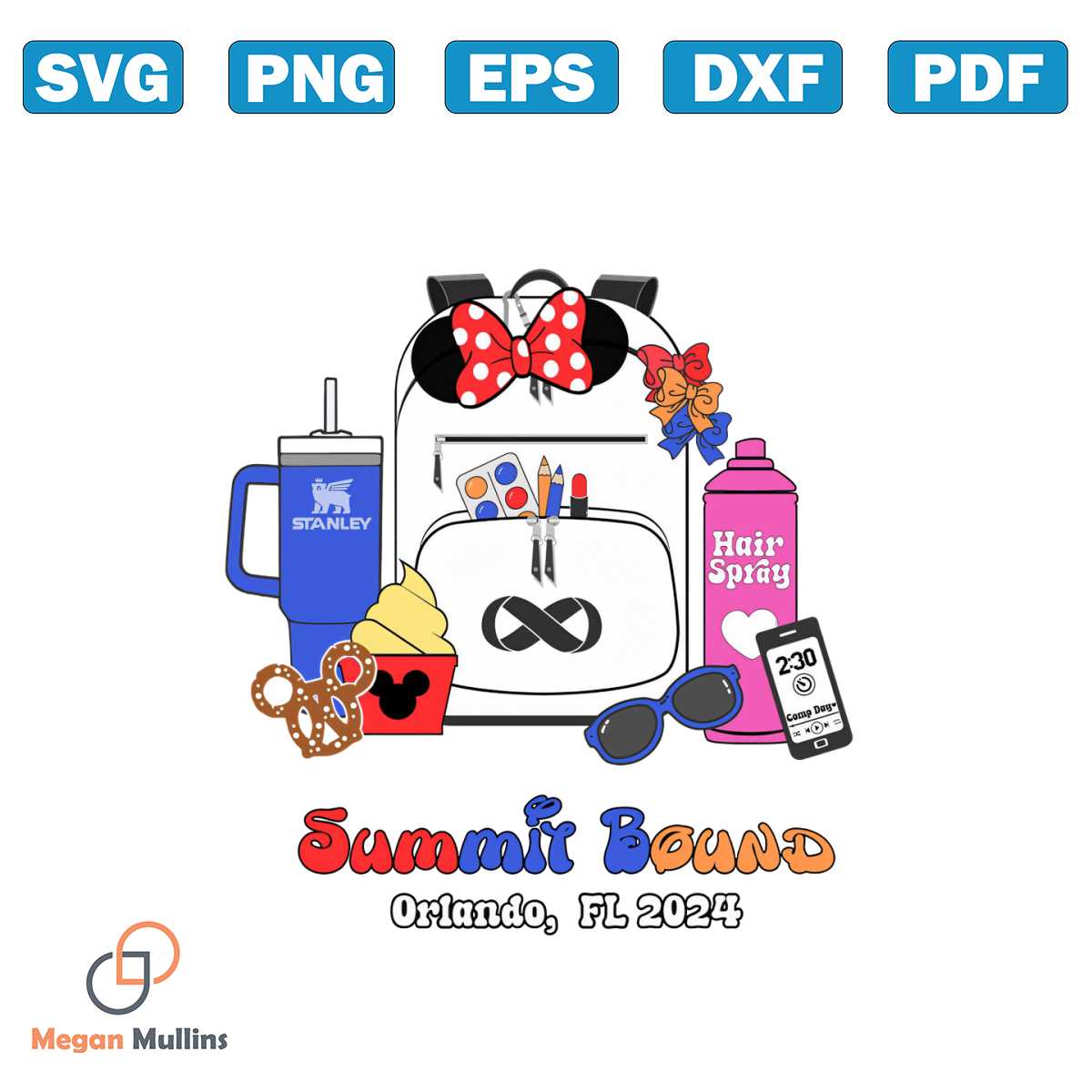 The Cheerleading Worlds 2024 Summit Bound PNG SVG | Inspire Uplift