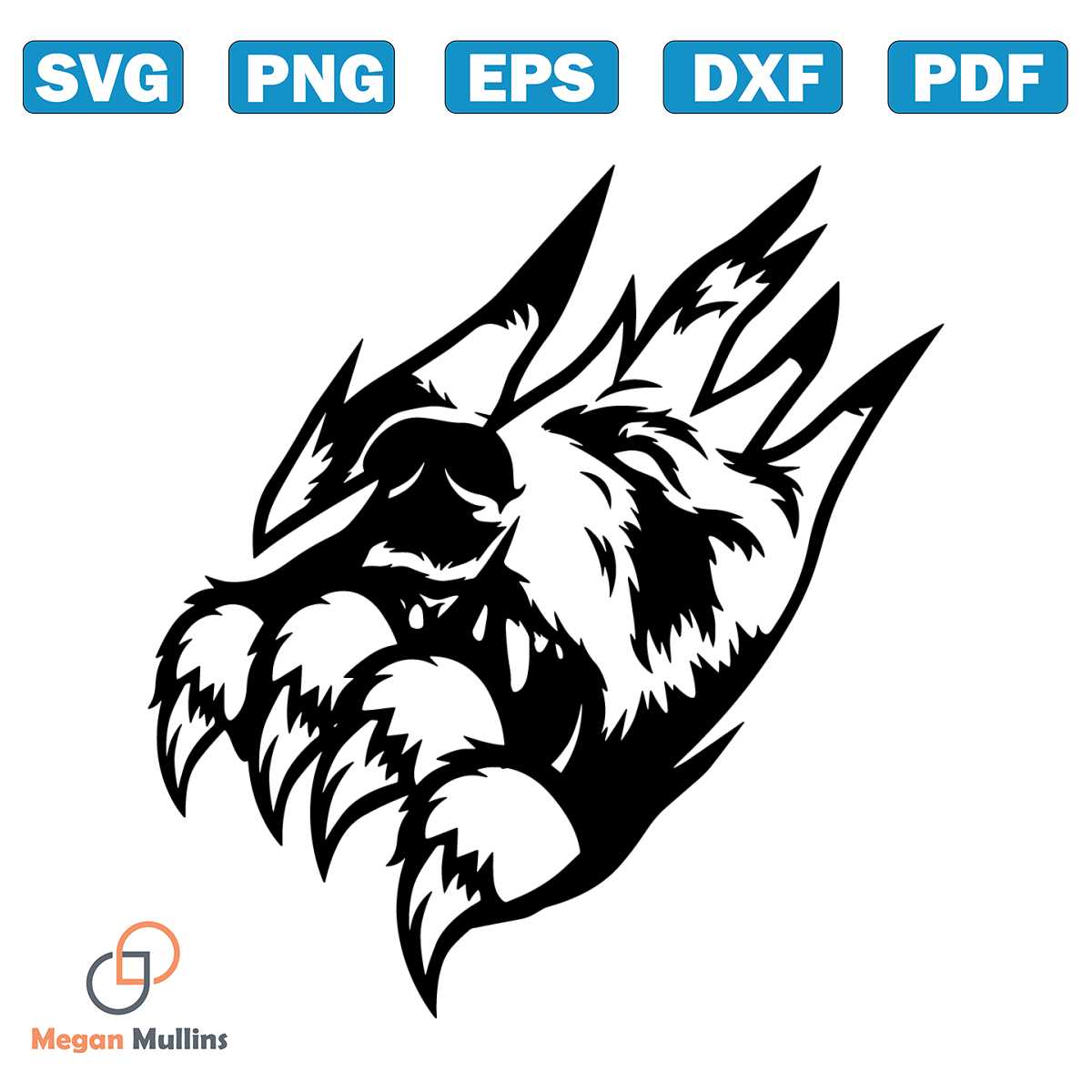 Bear Claw Svg | Inspire Uplift