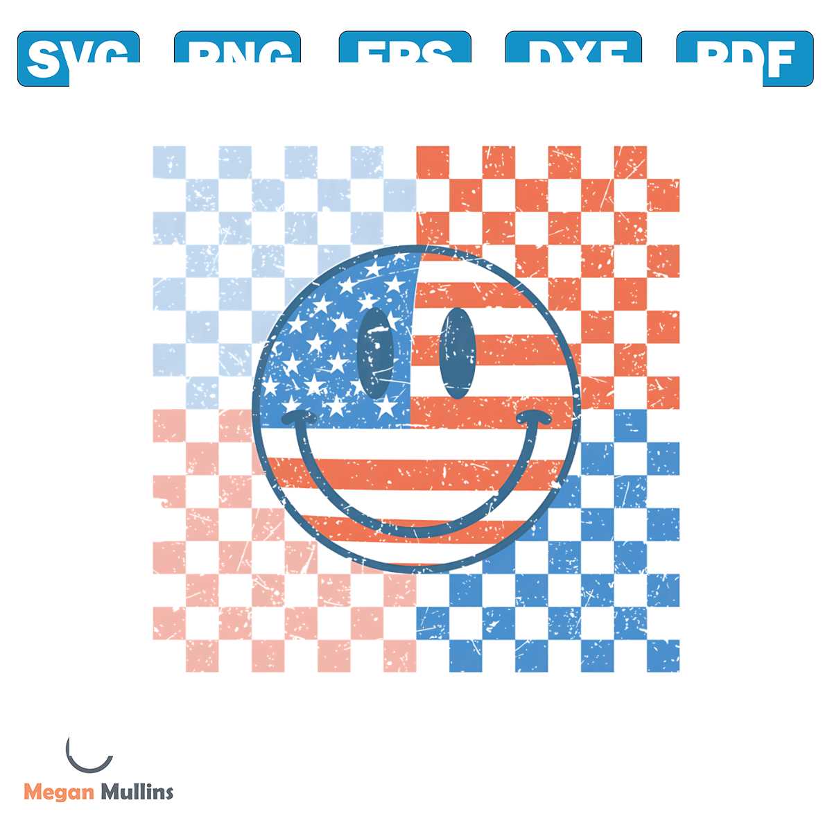 American Checkered Flag Smile Face Png, American Smiley face | Inspire ...