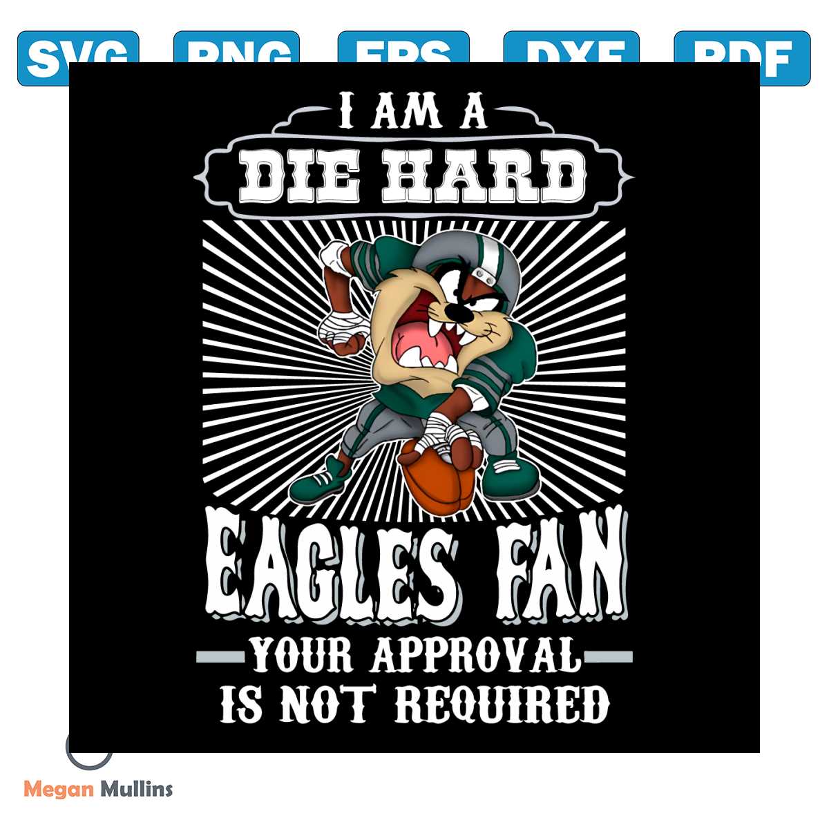 Taz Devil I Am A Die Hard Taz Devil Fan PNG | Inspire Uplift