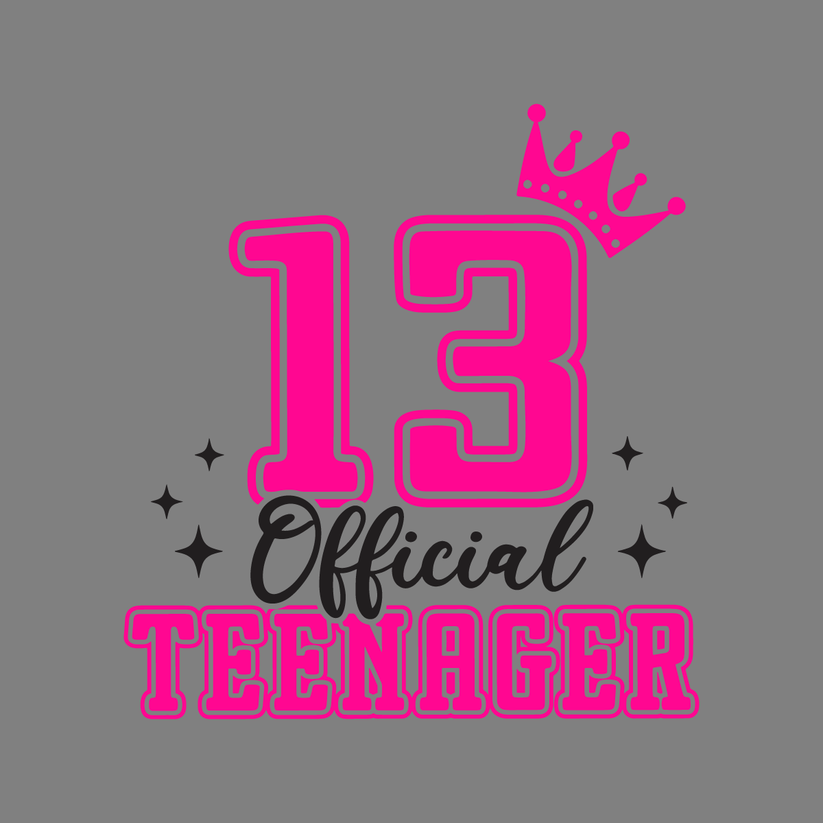 13 Official Teenager Svg Digital Download Files | Inspire Uplift