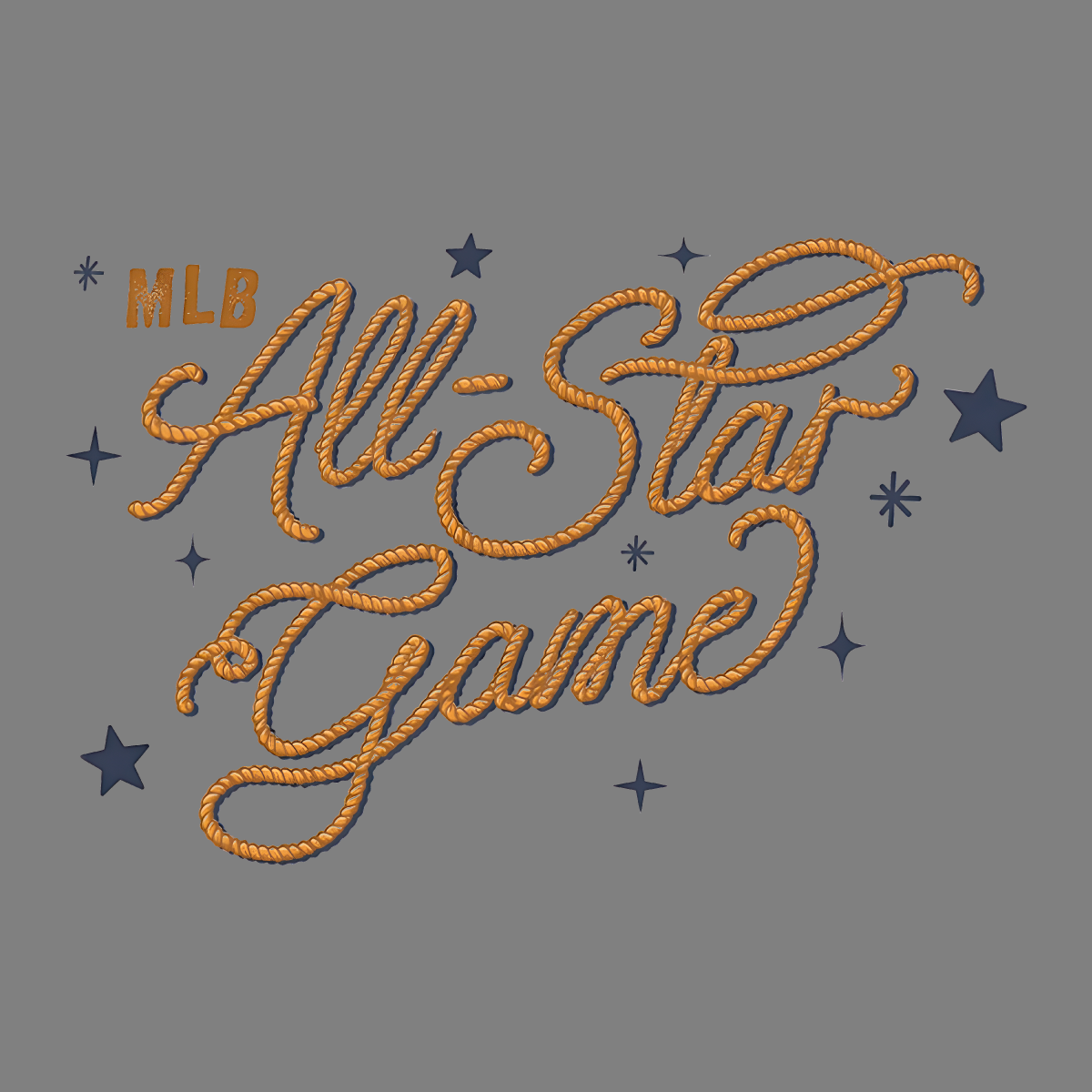 Retro MLB All Star Game Baseball Match PNG | Inspire Uplift