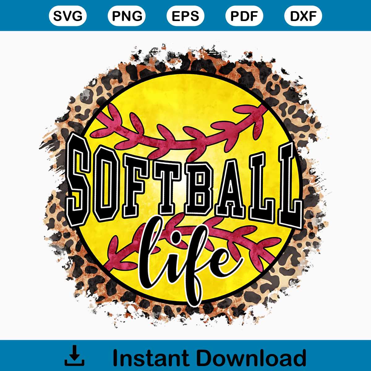 Softball Life, Softball Life PNG File Design For Sublimation | Inspire ...
