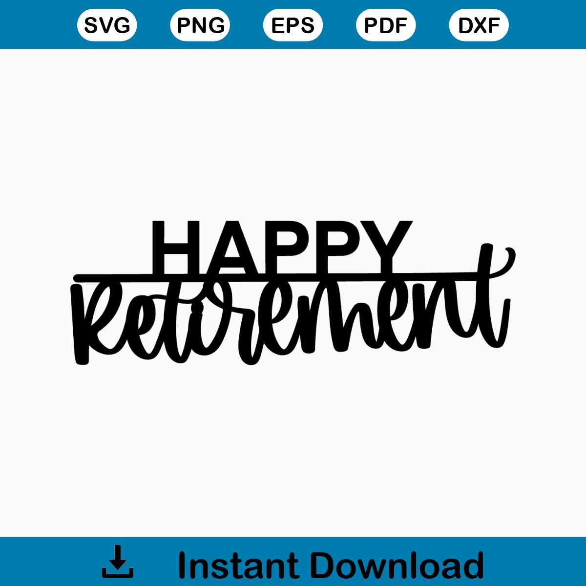 Happy retirement cake topper svg, retirement svg, retirement | Inspire ...