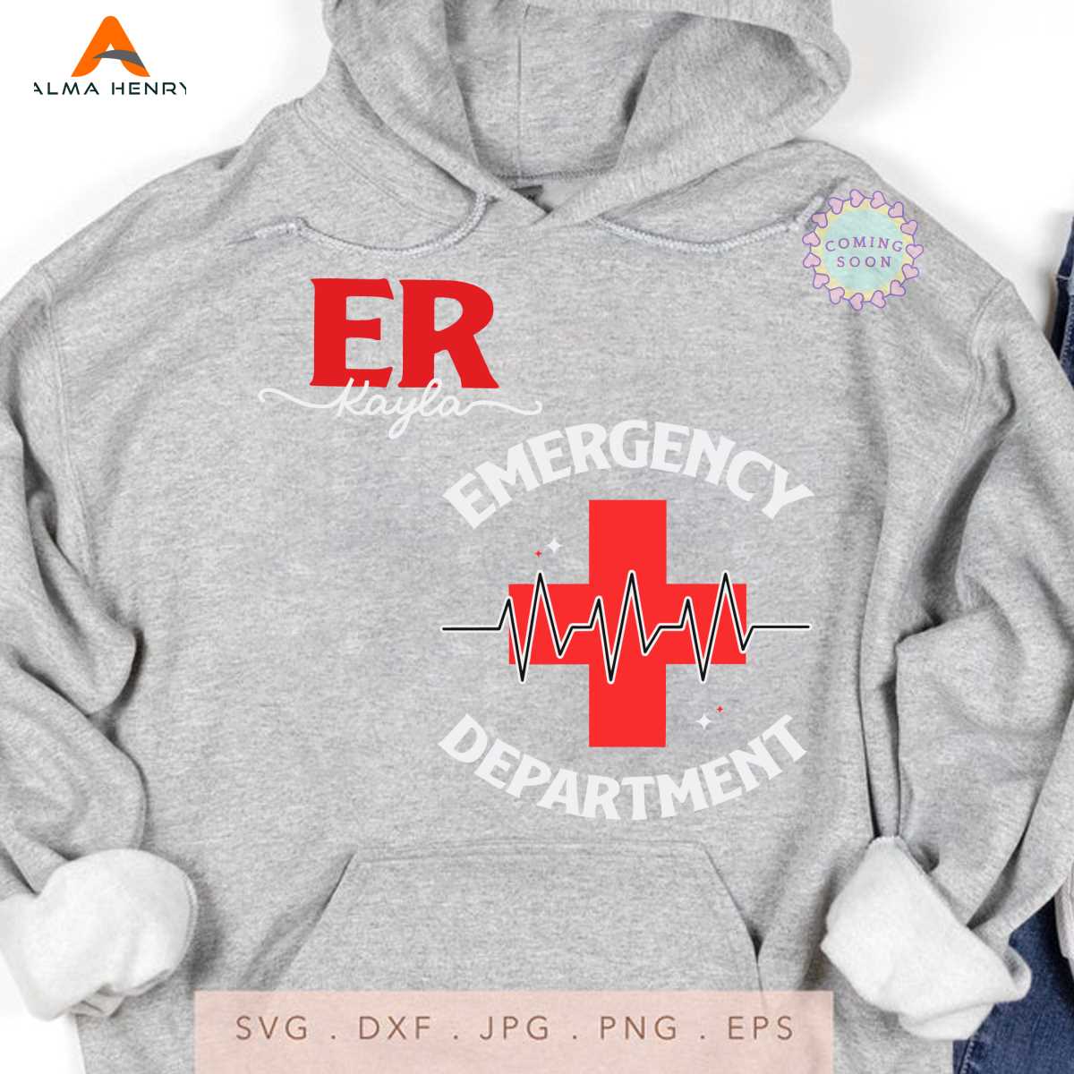 Emergency Department SVG Emergency Room Tech SVG File | Inspire Uplift