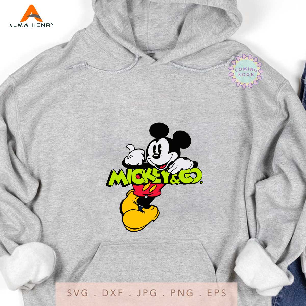 Mickey & Co. SVG / PNG / PDF / Digital Download | Inspire Uplift