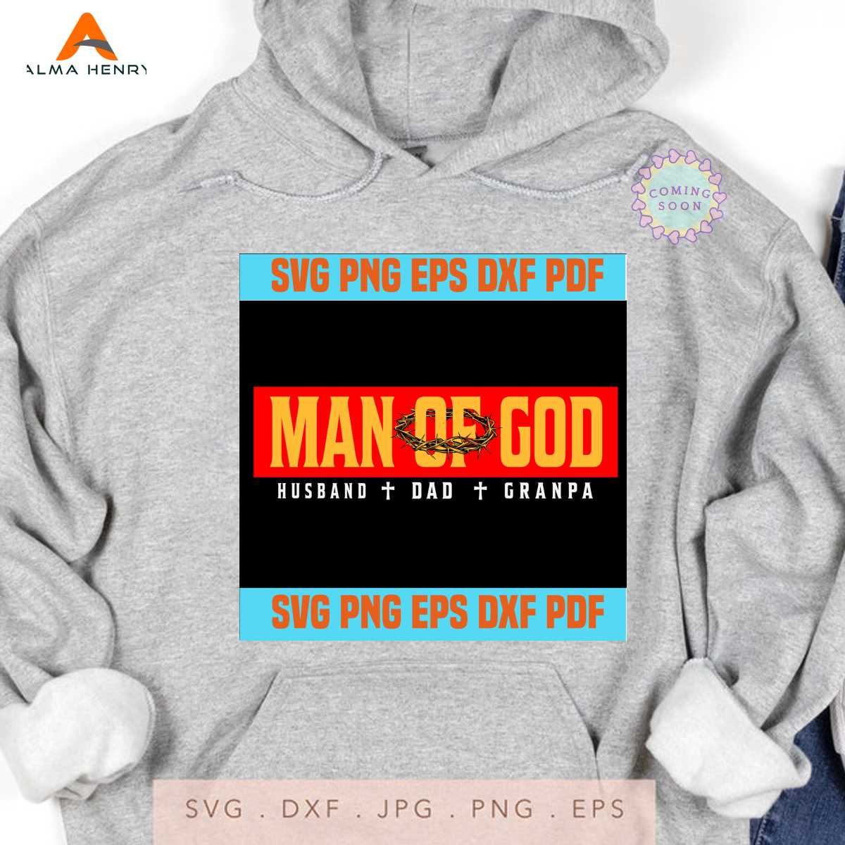 Man Of God Svg,Dad Svg,Fathers Day Svg, Fathers Day Gift,Hap | Inspire ...