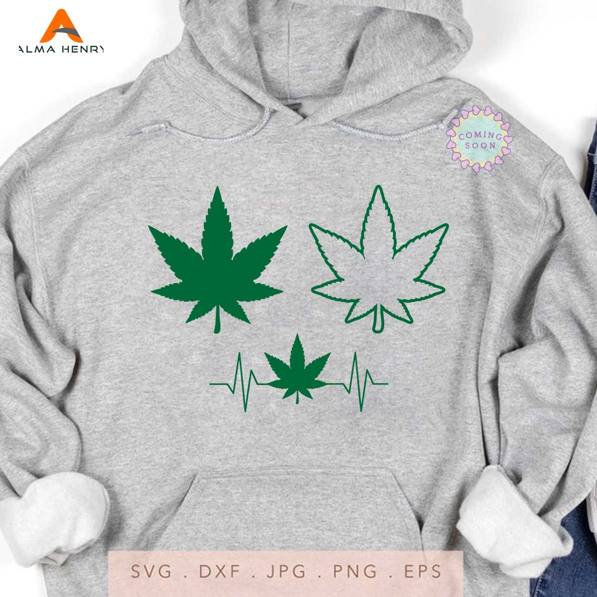 Marijuana Leaf SVG, Marijuana Leaf Outline Svg, Marijuana, W - Inspire ...