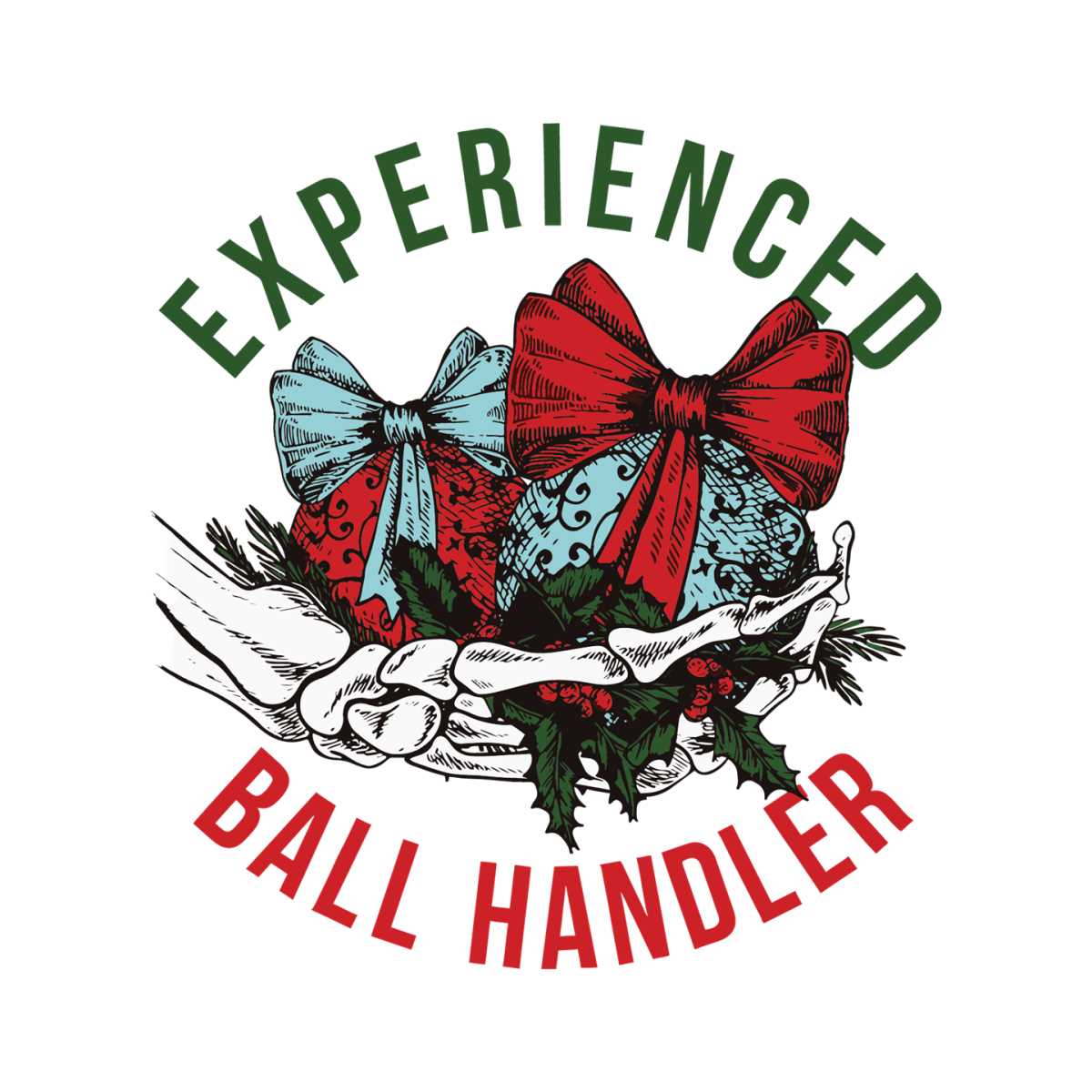 Retro Experienced Ball Handler SVG | Inspire Uplift