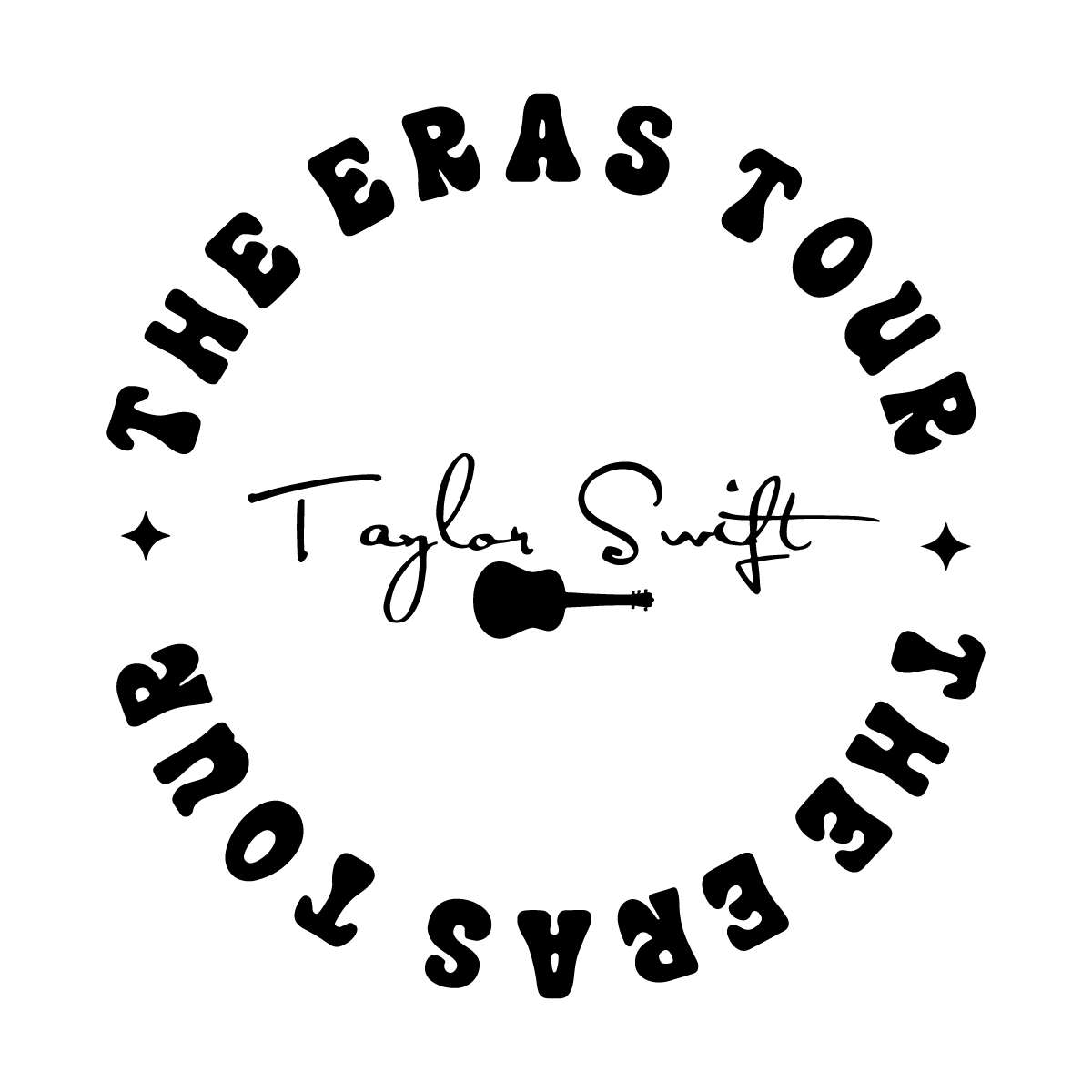 Taylor's Eras Tour Svg Digital Download Files | Inspire Uplift