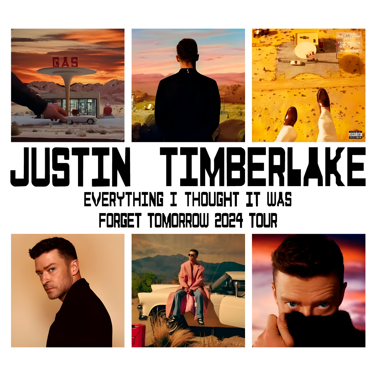 Justin Timberlake The Forget Tomorrow World Tour PNG | Inspire Uplift