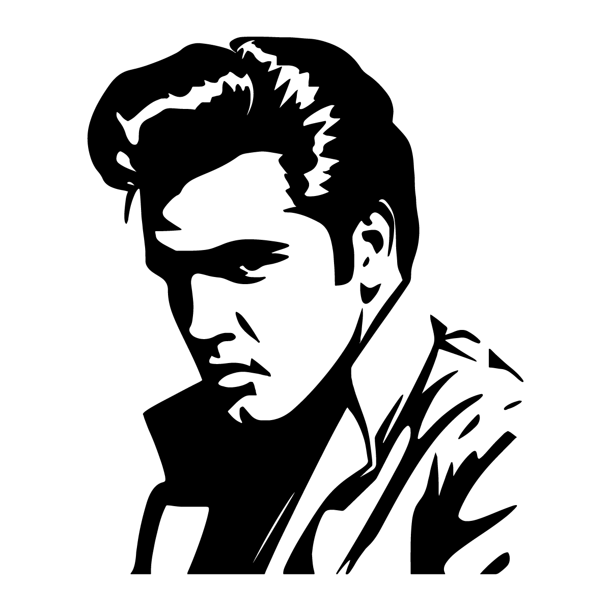 Elvis Presley SVG Digital Download Files | Inspire Uplift
