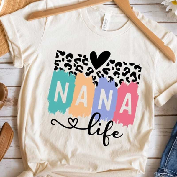 Nana Life SVG PNG, Nana svg, Leopard Nana svg, Grandma svg, | Inspire Uplift