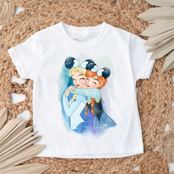 Frozen Sisters Shirt, Theme Park Mouse Frozen Baby, First Tr | Inspire ...
