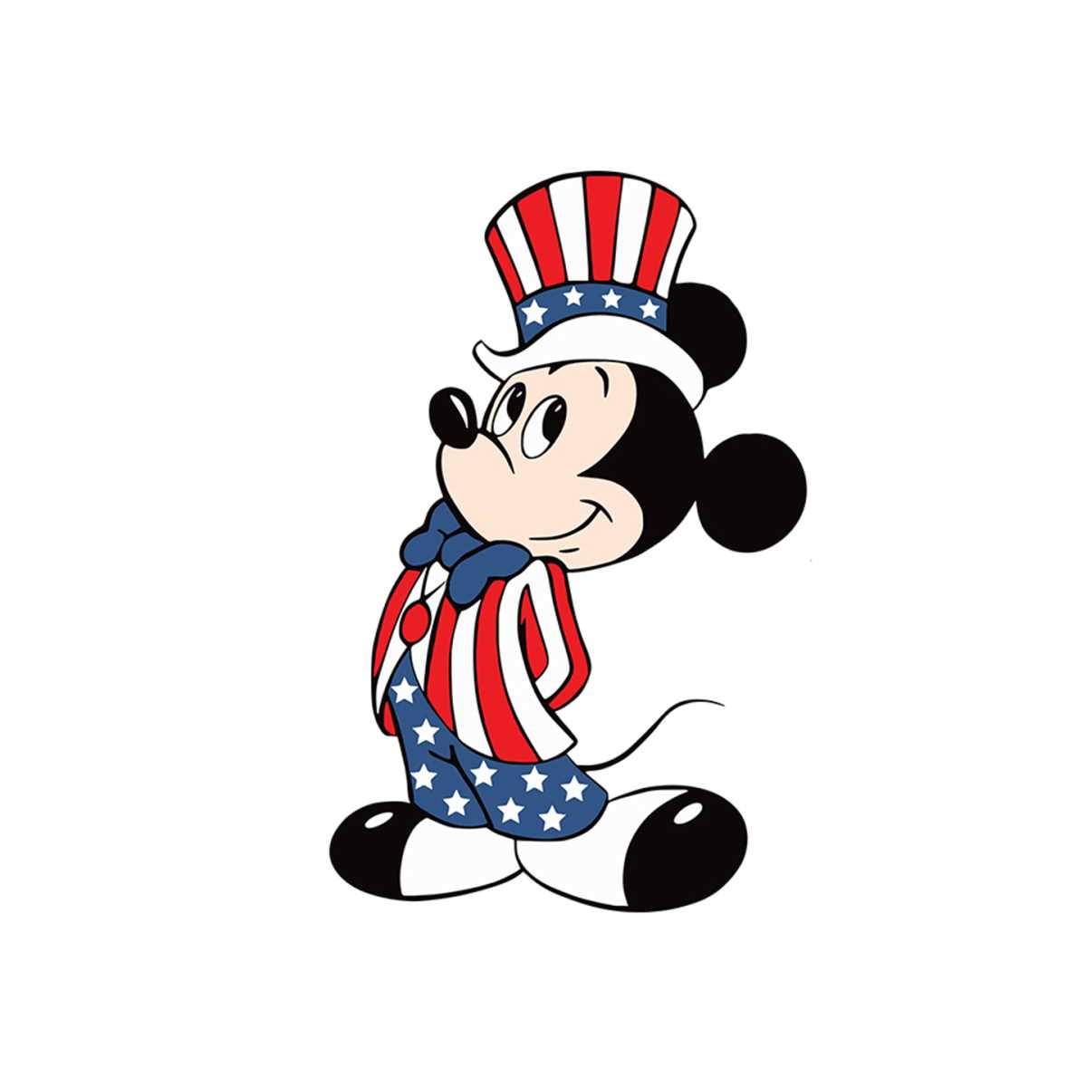 4th Of July Mickey Mouse Uncle Sam Svg, Independence Svg, Un | Inspire ...